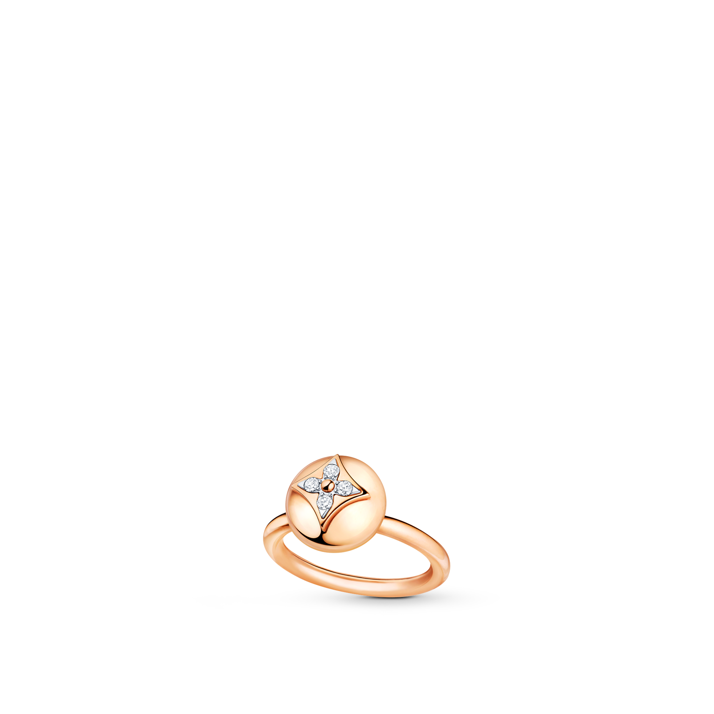 B Blossom Ring aus Rosé, Gelb- und Weißgold & Diamanten | LOUIS VUITTON