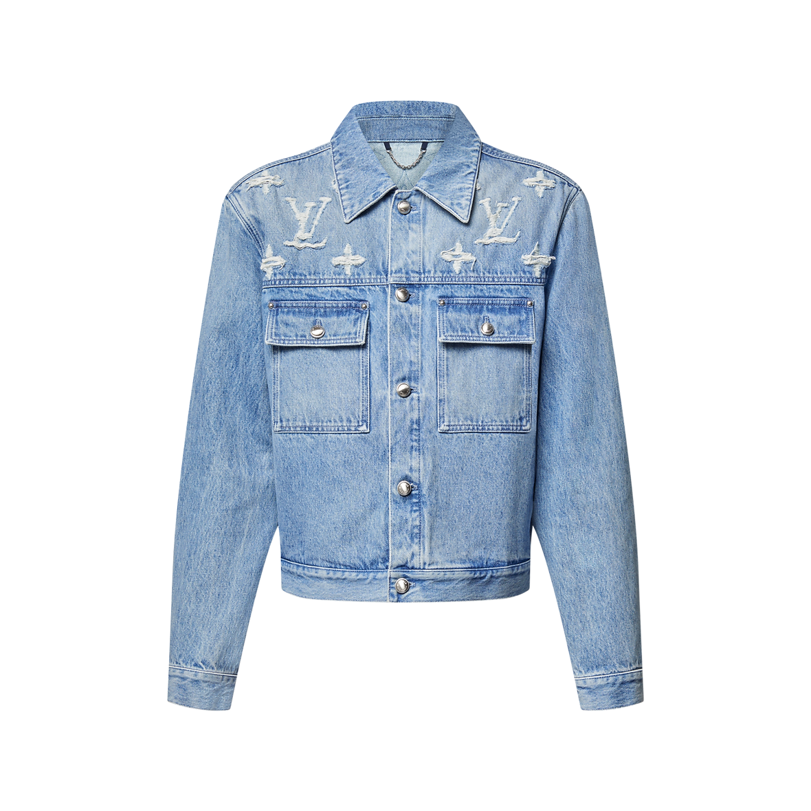 Jacke im Trucker-Stil aus Denim - Ready to Wear 1AGINF | LOUIS VUITTON
