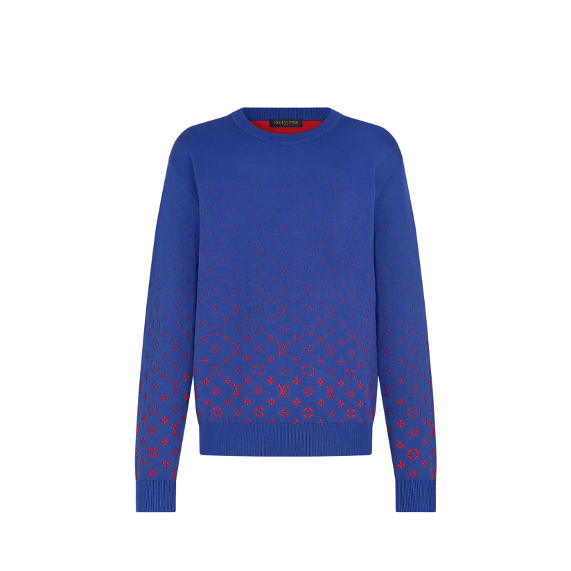 LVSE Monogram Degradé Rundhalspullover - Ready to Wear | LOUIS VUITTON