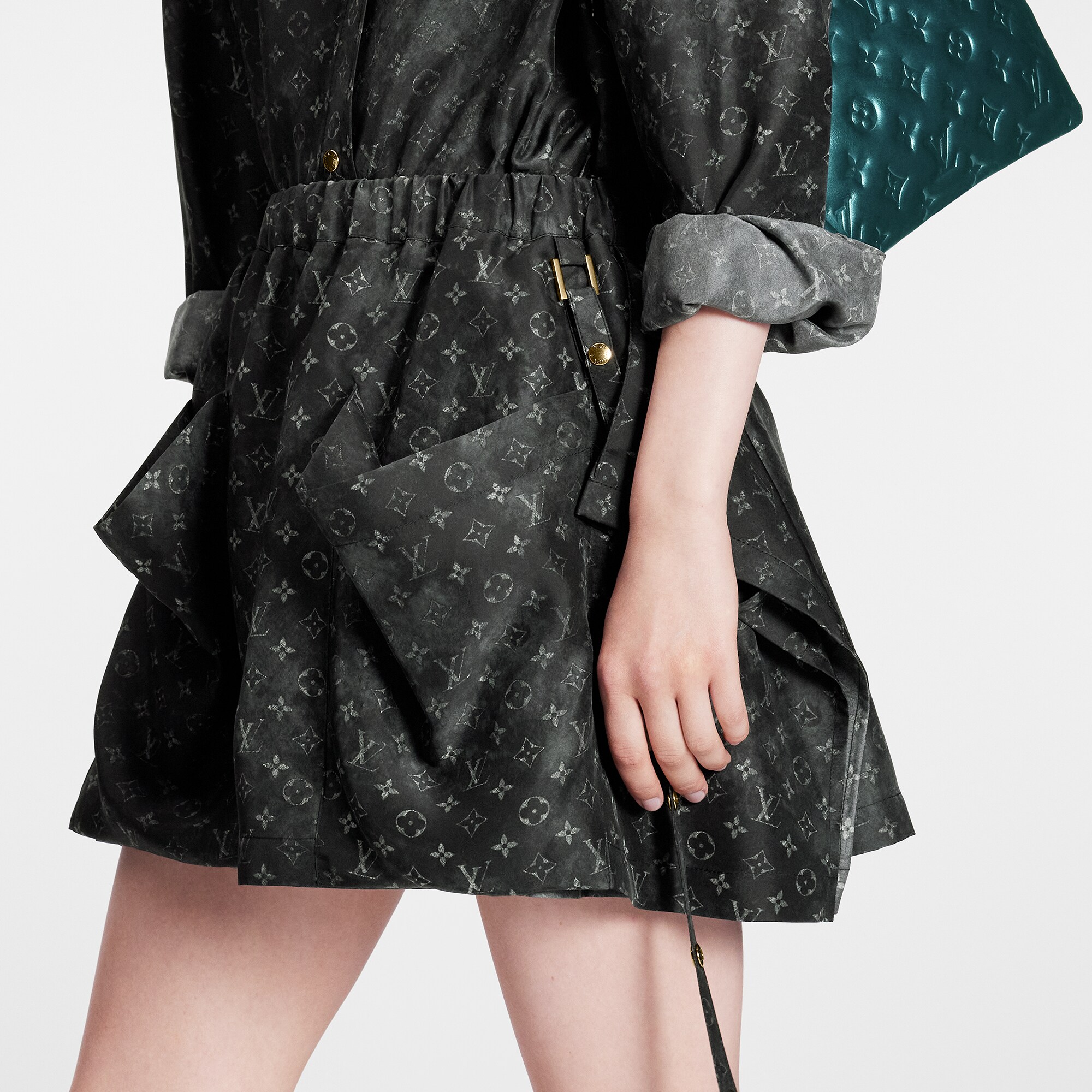 Minirock mit Tasche und Monogram Cloud-Motiv - OBSOLETES DO NOT TOUCH ...