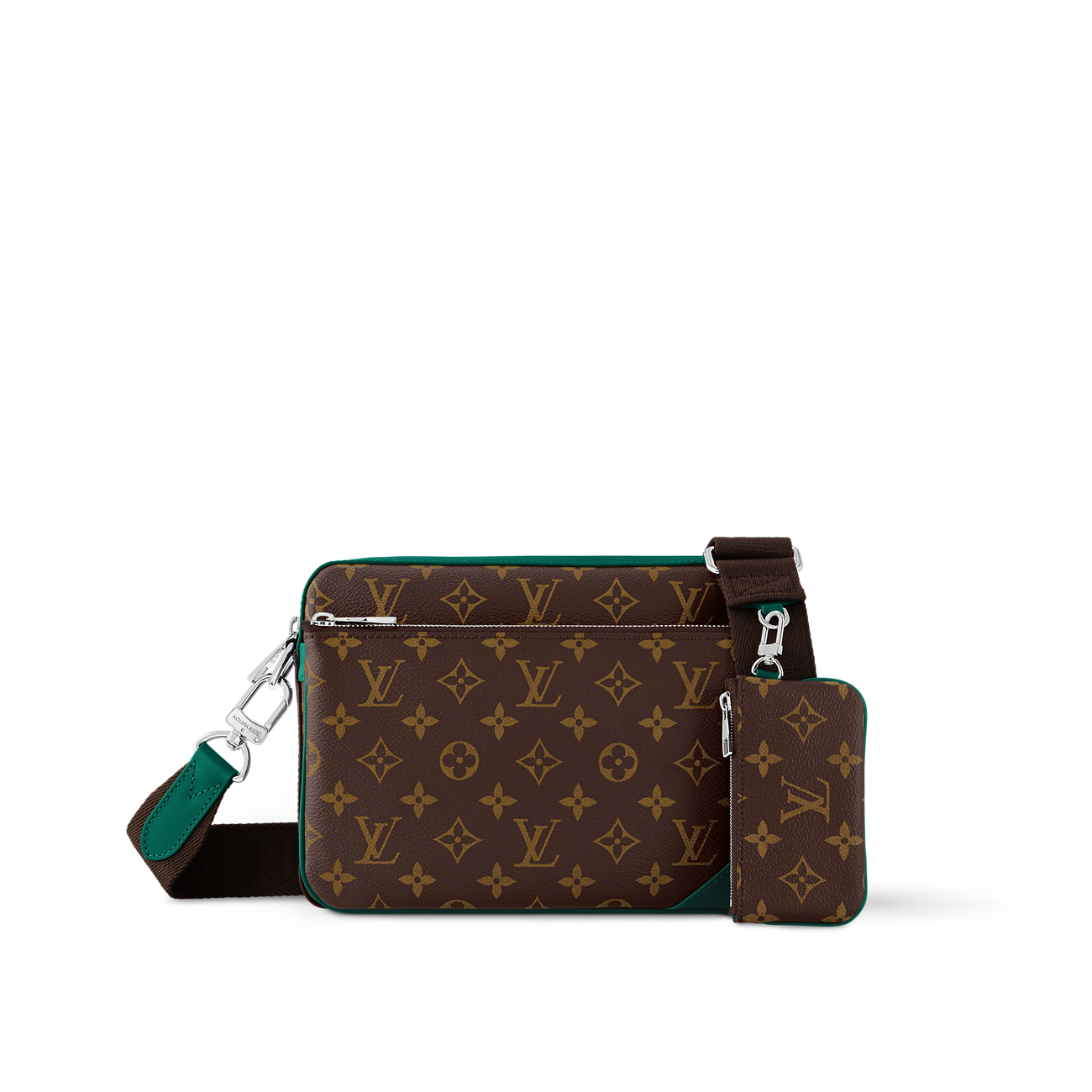 Trio Messenger Tasche Monogram Shadow Leder - Taschen M24753 | LOUIS ...
